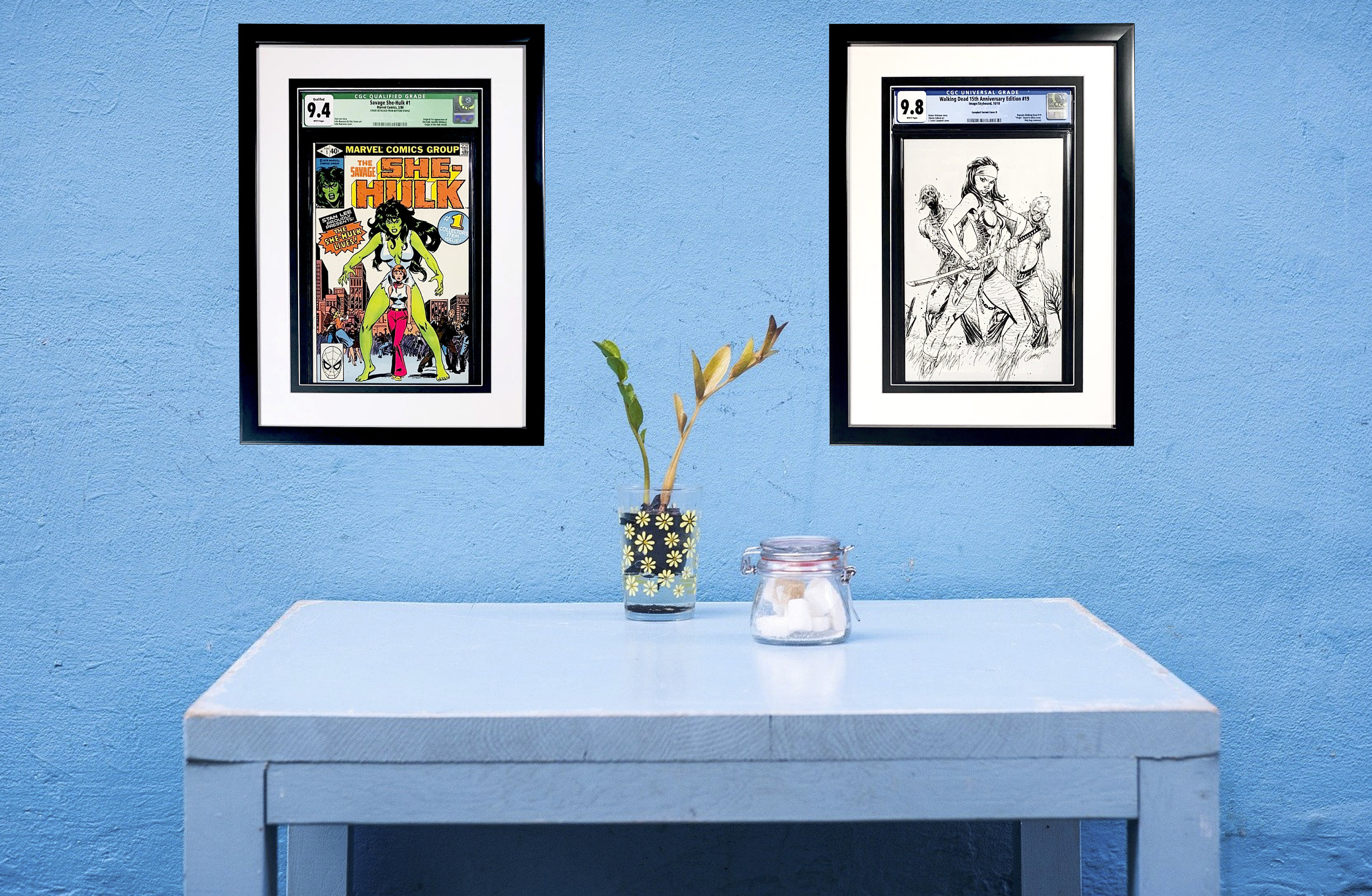 Coinz Comics: Graded Comic Book Frame - Etsy