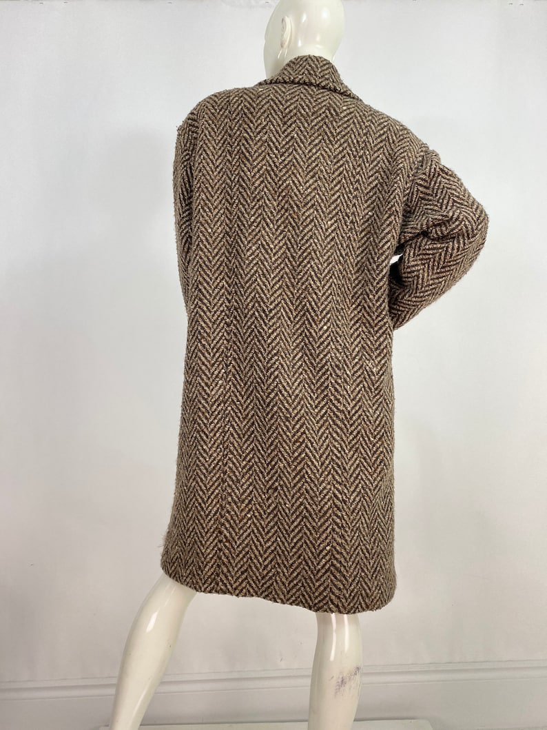 1980s Jacob Crowley Coat Vintage Mohair Wool Blend Coat - Etsy