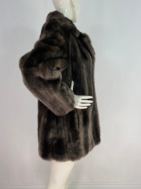 1960s London fog faux fur coat - Gem