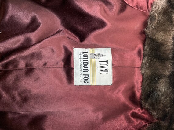1960s London fog faux fur coat - Gem