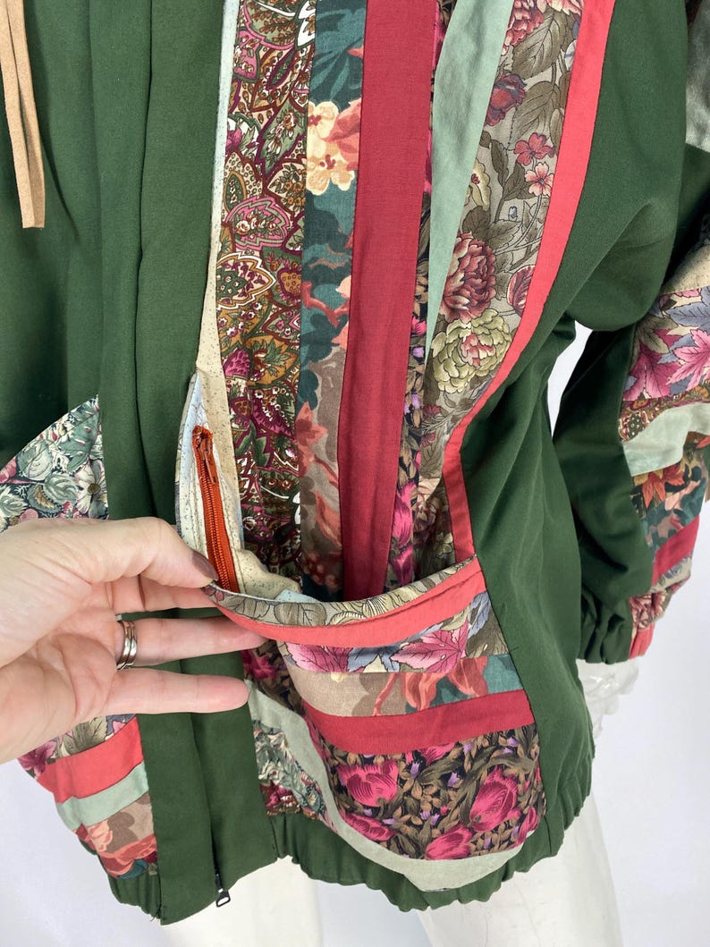 Quilted Jacket, Quilted Tassel Jacket, Unique Handmade Jacket - Etsy