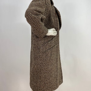 1980s Jacob Crowley Coat, Vintage Mohair Wool Blend Coat - Etsy