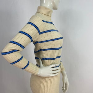 Vintage Snow Queen Sweater 1970s Belted Sweater - Etsy