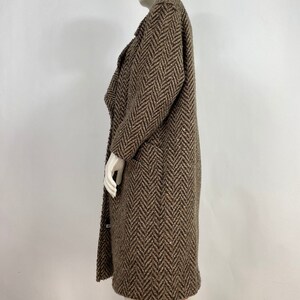 1980s Jacob Crowley Coat, Vintage Mohair Wool Blend Coat - Etsy
