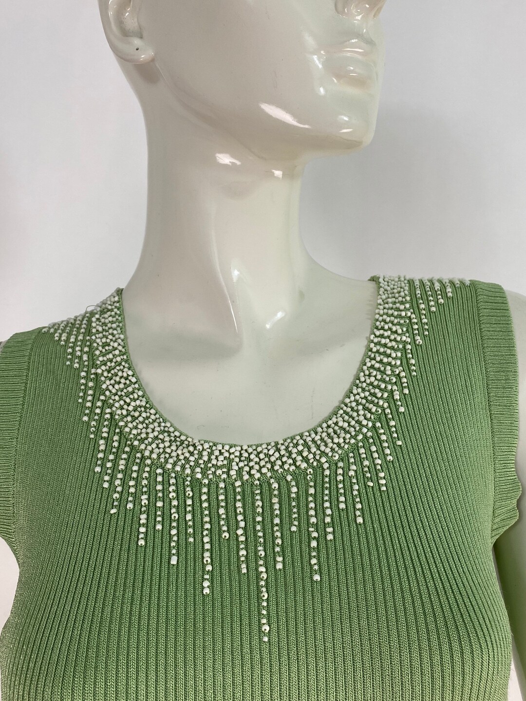 Vintage Beaded Top - Etsy
