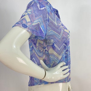 90s Mesh Top, Vintage Mesh Top, 1990s Beach Apparel - Etsy