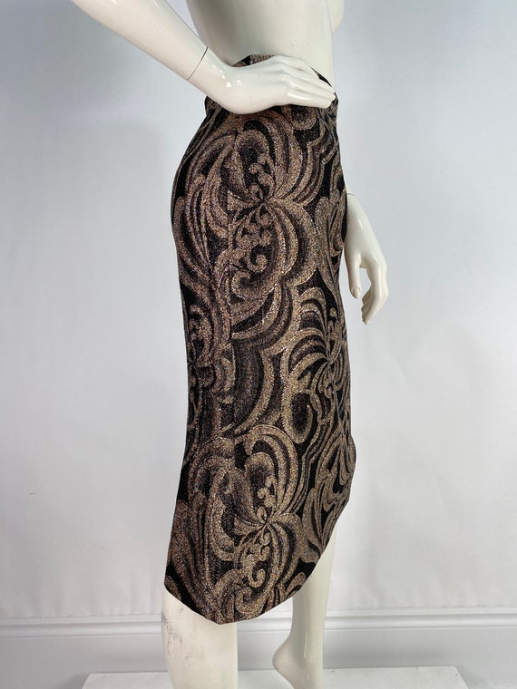 Vintage gold glitter skirt - Gem