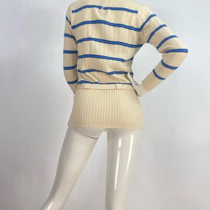 Vintage Snow Queen Sweater 1970s Belted Sweater - Etsy