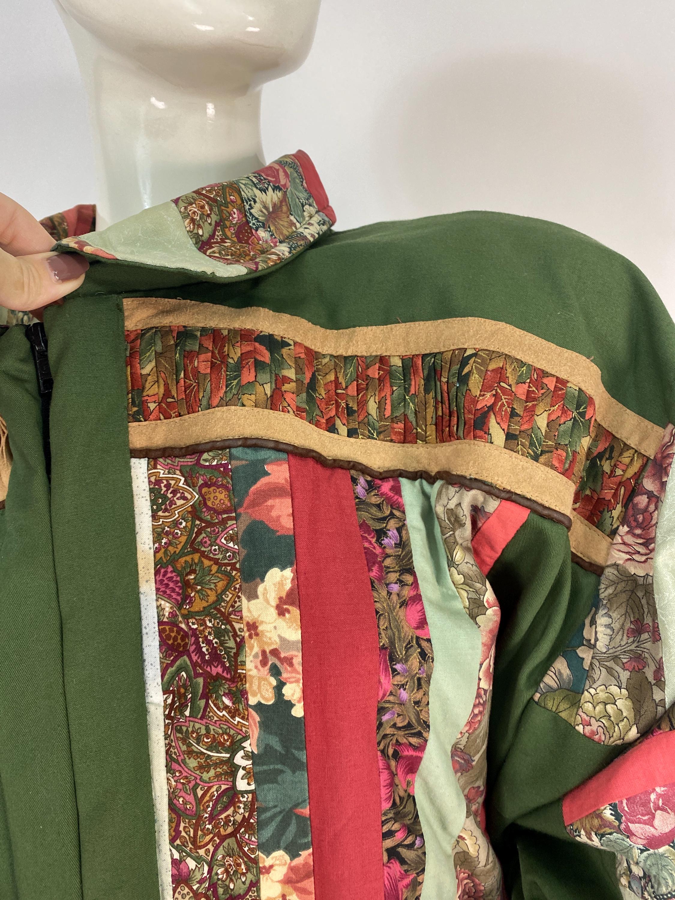 Quilted Jacket, Quilted Tassel Jacket, Unique Handmade Jacket - Etsy