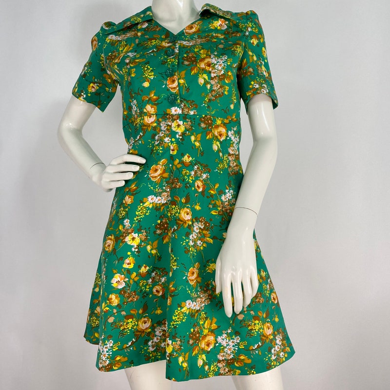 1940s Floral Dress - Etsy
