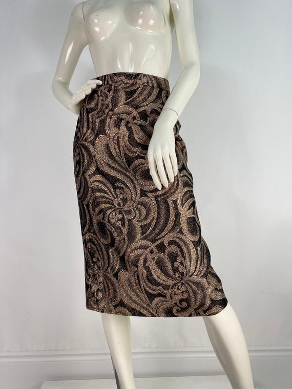 Vintage gold glitter skirt - Gem