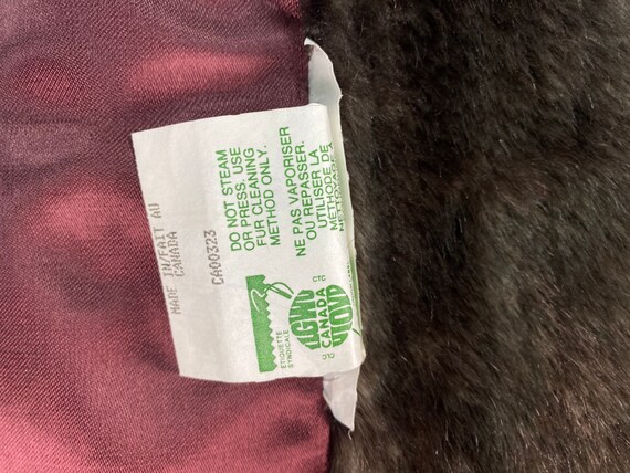 1960s London fog faux fur coat - Gem