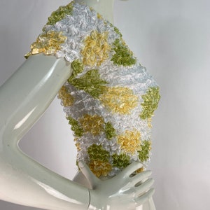 Vintage Popcorn Blouse, 80s Bubble Top - Etsy