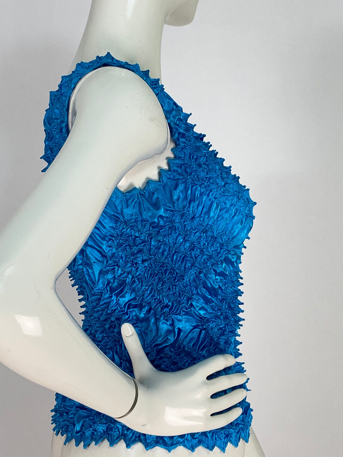 Vintage Popcorn Blouse/vintage Popcorn Shirt - Etsy