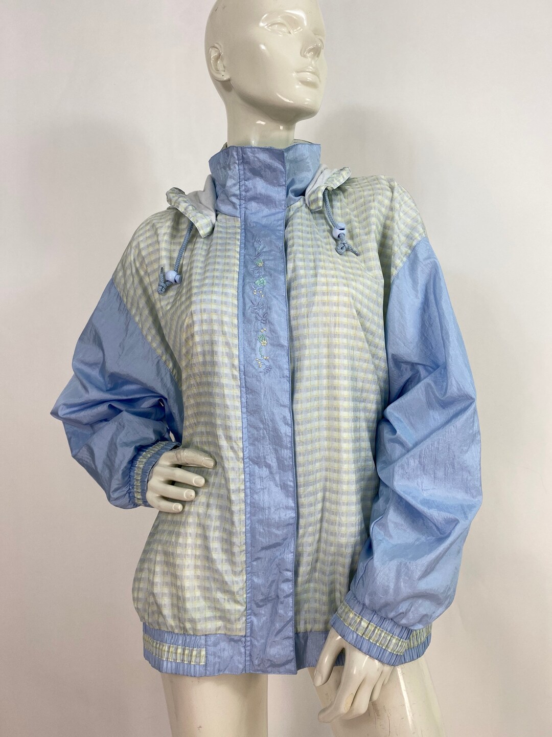 80s Windbreaker Jacket, Vintage Windbreaker - Etsy