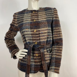 Jaeger Vintage Jacket, Jaeger 1970s Wool Coat, Vintage Belted Wool Coat ...