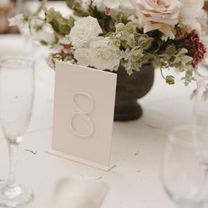 Wedding Table Numbers / Table Seating Numbers / Arched Table Numbers ...