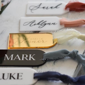 Place Tags, Name Tags, Dining Tags, Seating Designation, Place Settings ...