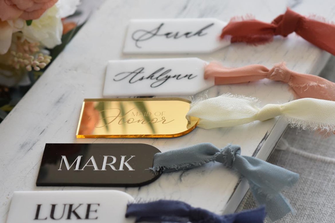 Place Tags, Name Tags, Dining Tags, Seating Designation, Place Settings ...