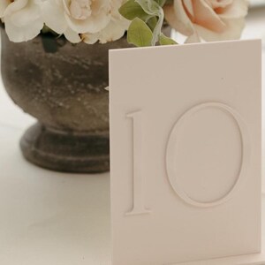 Wedding Table Numbers / Table Seating Numbers / Arched Table Numbers ...