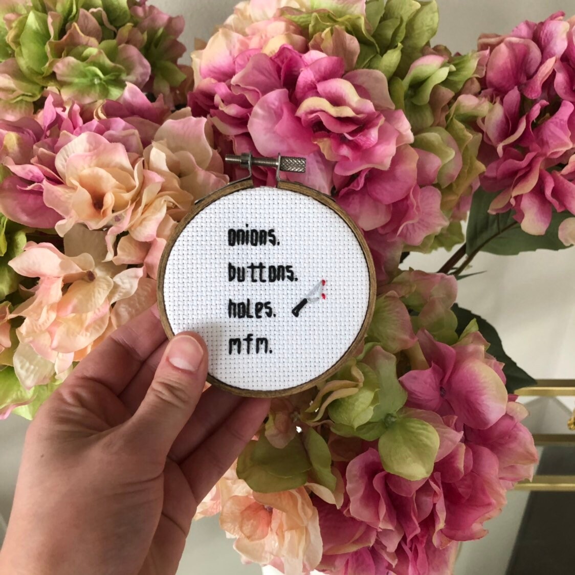 Paul Onions Buttons Paul Holes MFM My Favorite Murder Cross Stitch - Etsy