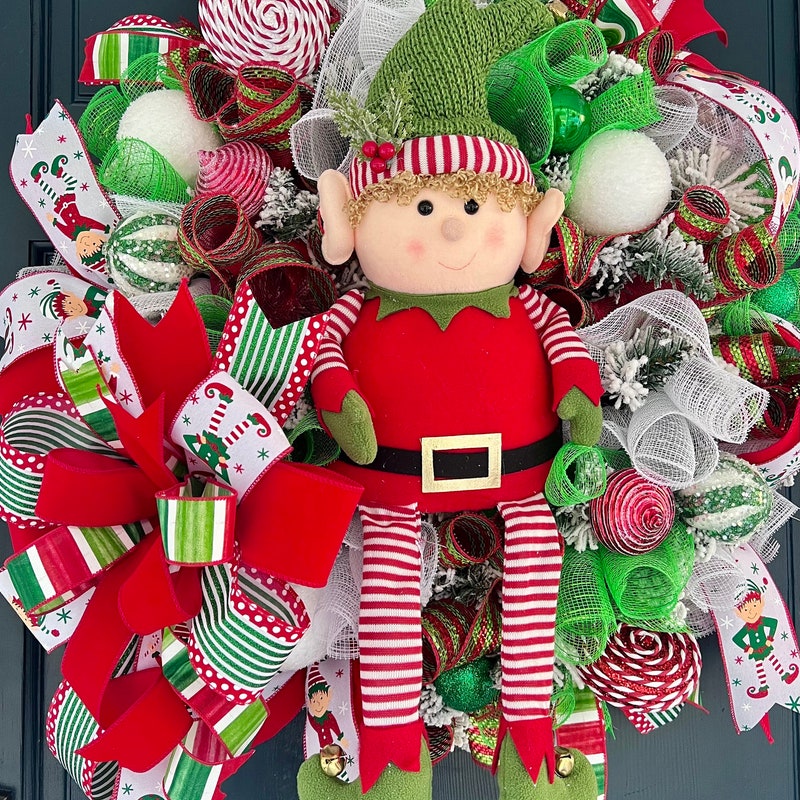 Elf Wreath - Etsy