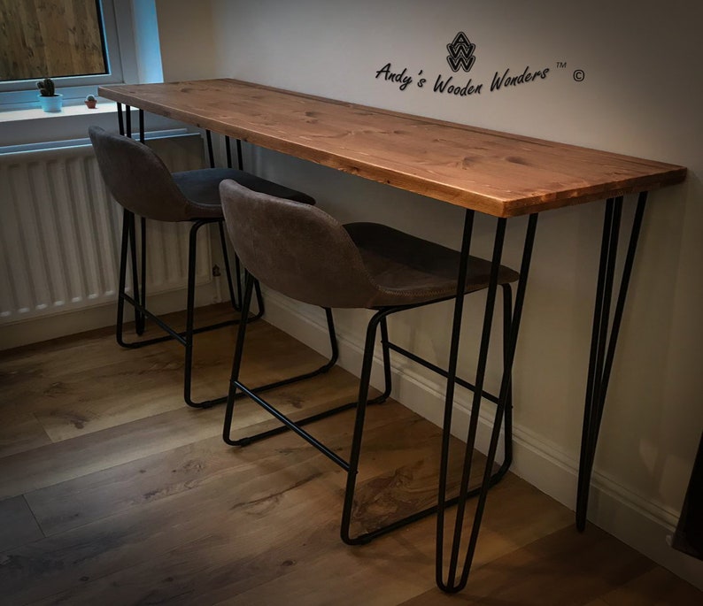 Breakfast Bar/table, Counter. Bespoke, Hand-made-to-order - Etsy UK