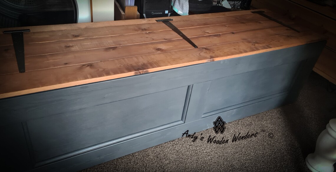 Wooden Storage/seating Box | Trunk | Box | Hand-made - "sophie" - Etsy