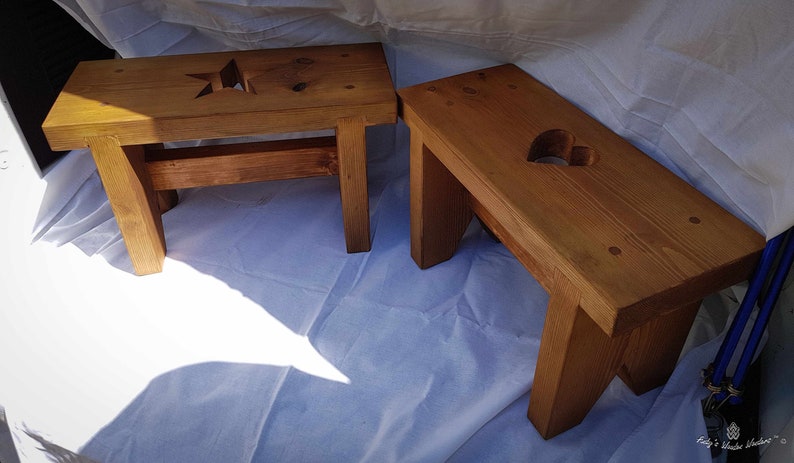 Star Stool. Rustic, Bespoke, Reclaimed Timber. Made-to-order. - Etsy UK