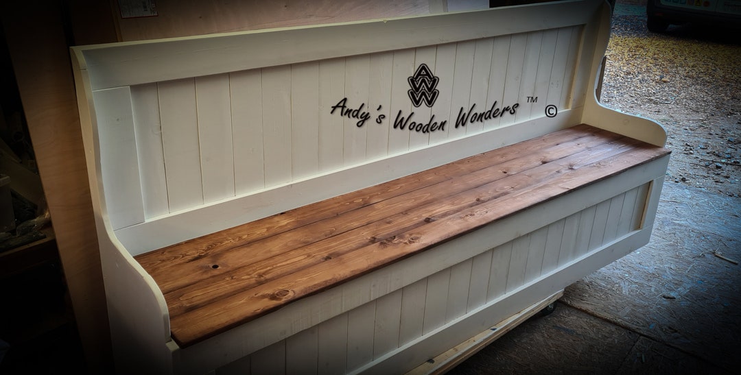 Monks Bench - the "victoria" - Seating and Storage. - Etsy UK
