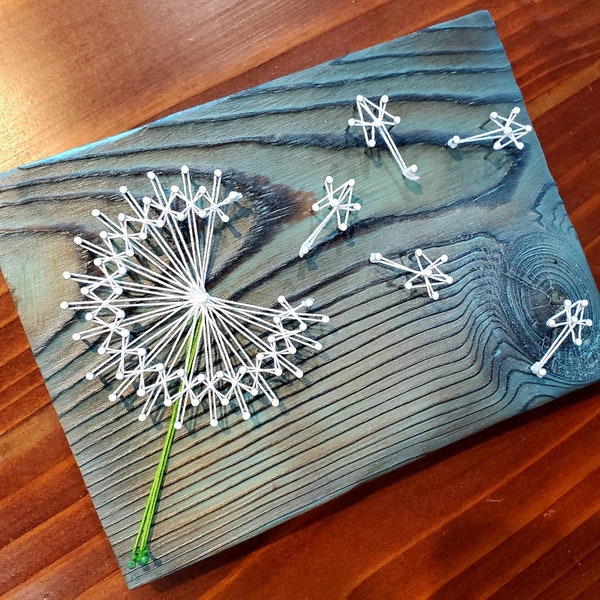 Dandelion String Art - Etsy