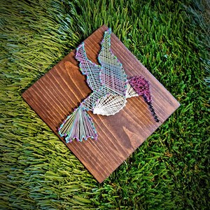 Hummingbird String Art Available Option as D.I.Y. Kit | Etsy