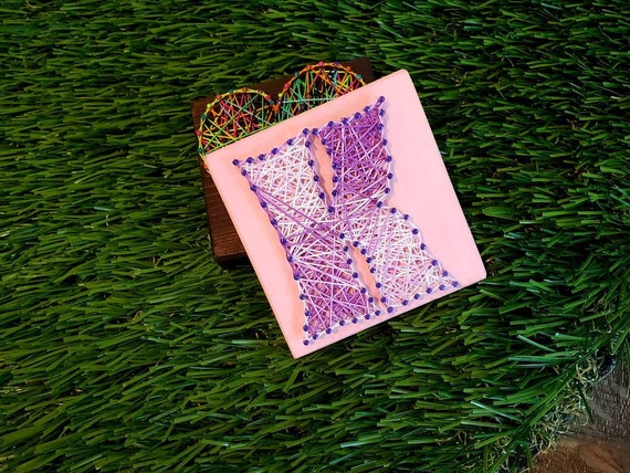 Letter String Art DIY Kit DIY String Art Kit No Tools | Etsy