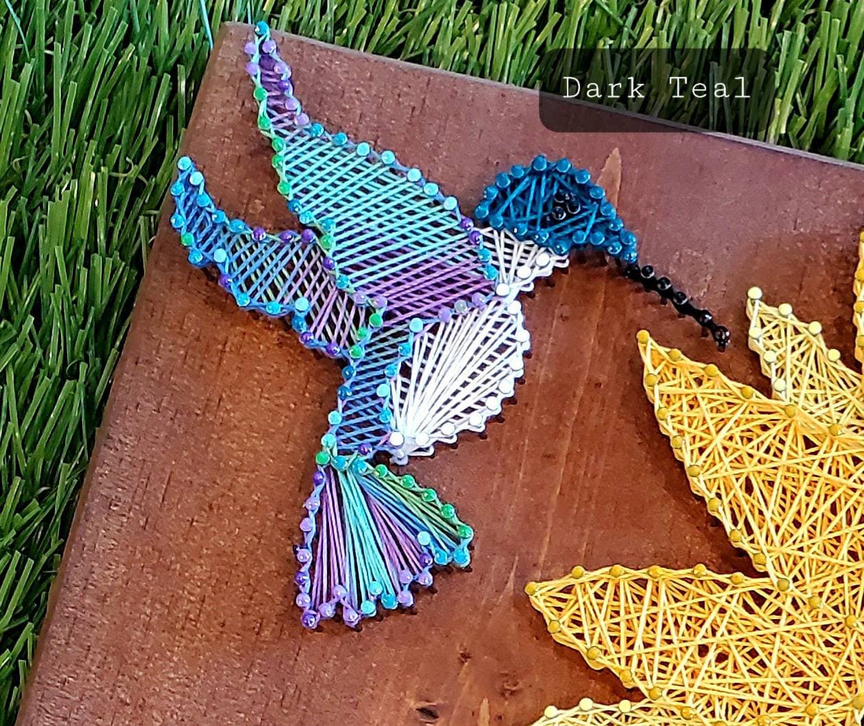 Hummingbird String Art Available Option as D.I.Y. Kit | Etsy