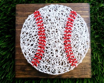 DIY Baseball String Art Kit - Etsy