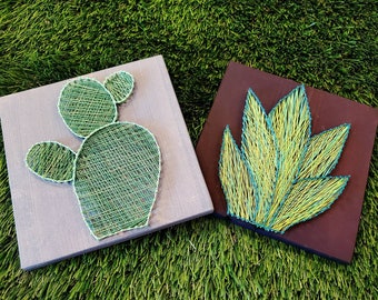 DIY Cactus String Art Kit - Etsy