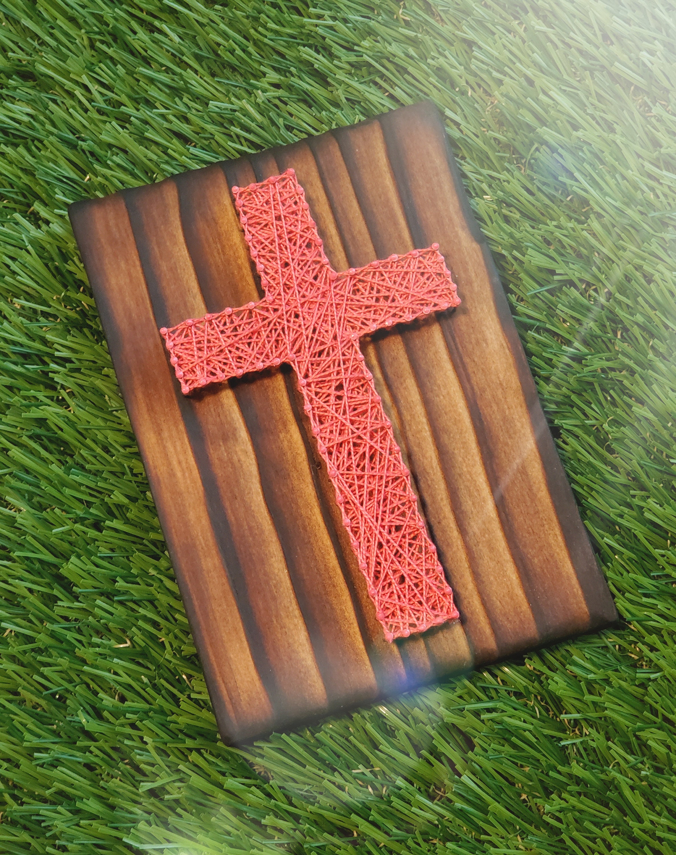 Cross String Art Cross String Art Kit DIY Kit Spiritual - Etsy