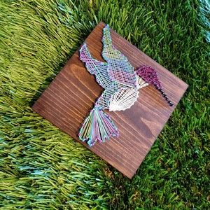 Hummingbird String Art - Available Option as D.I.Y. Kit - String Art ...