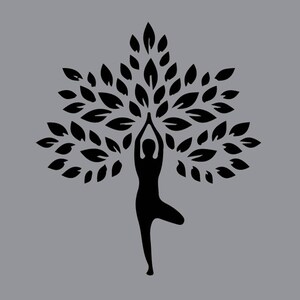 Tree Pose Yoga Block - Etsy