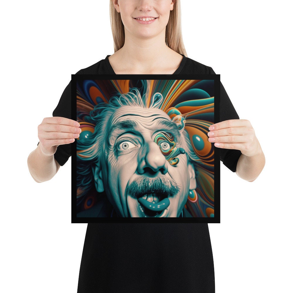 Einstein on LSD - Etsy