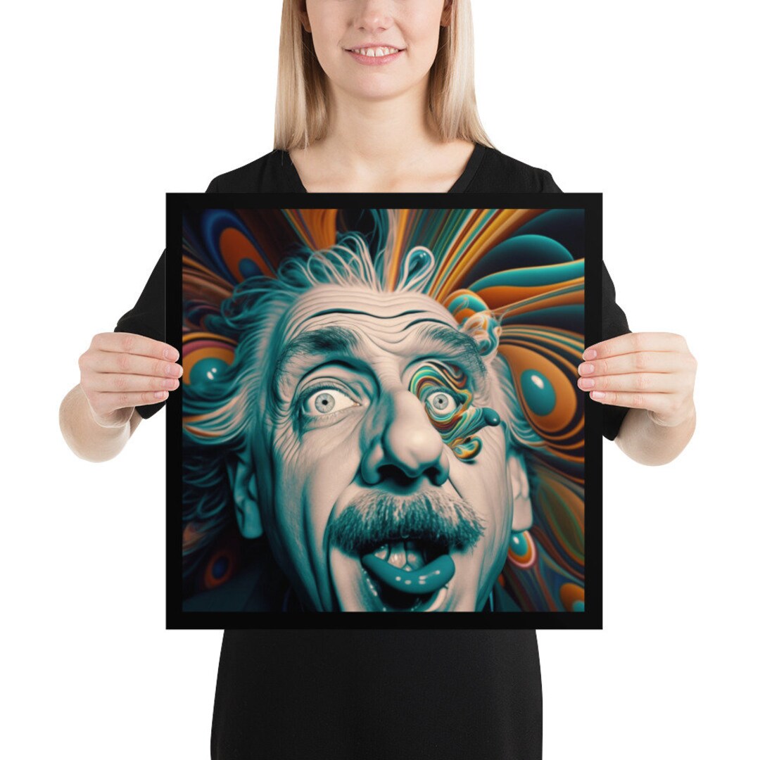 Einstein on LSD - Etsy