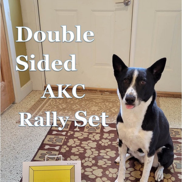 Akc Rally Sign - Etsy