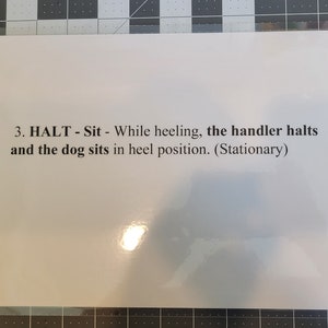 Double Sided Rally Signs Akc's NOVICE - MASTER - Etsy