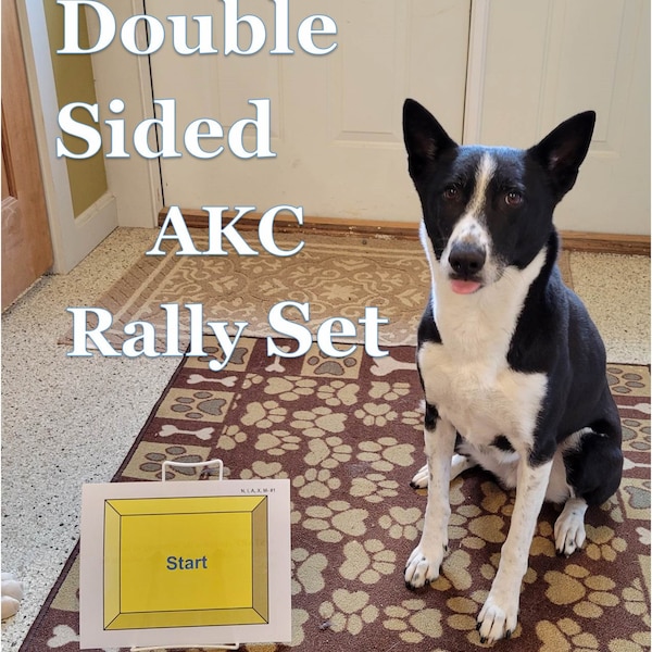 Rally Sign Akc - Etsy