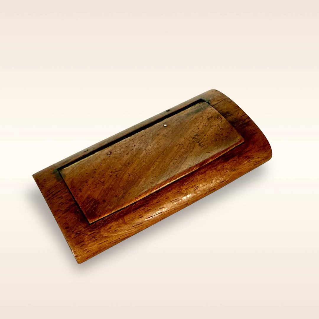 Victorian Wooden Snuff Box - Etsy