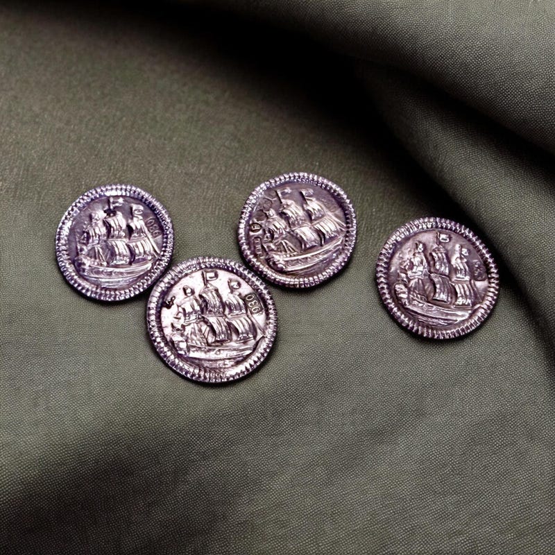 Embossed Buttons - Etsy