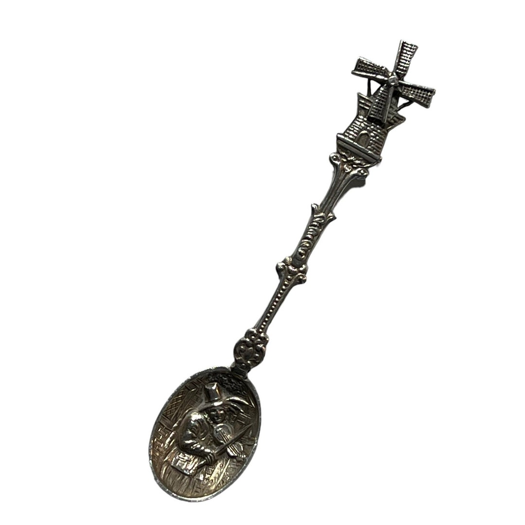 Vintage Spoon From the Netherlands Featuring a Windmill and a Merry ...