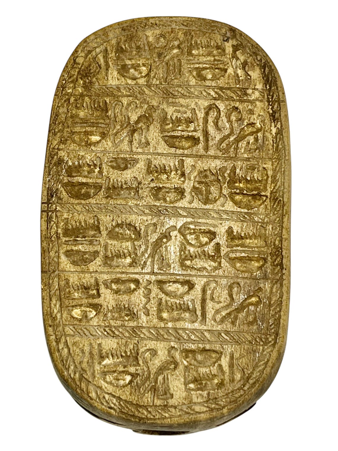 Big Victorian Egyptian Scarab Paperweight in Mellow-colored Plaster - Etsy