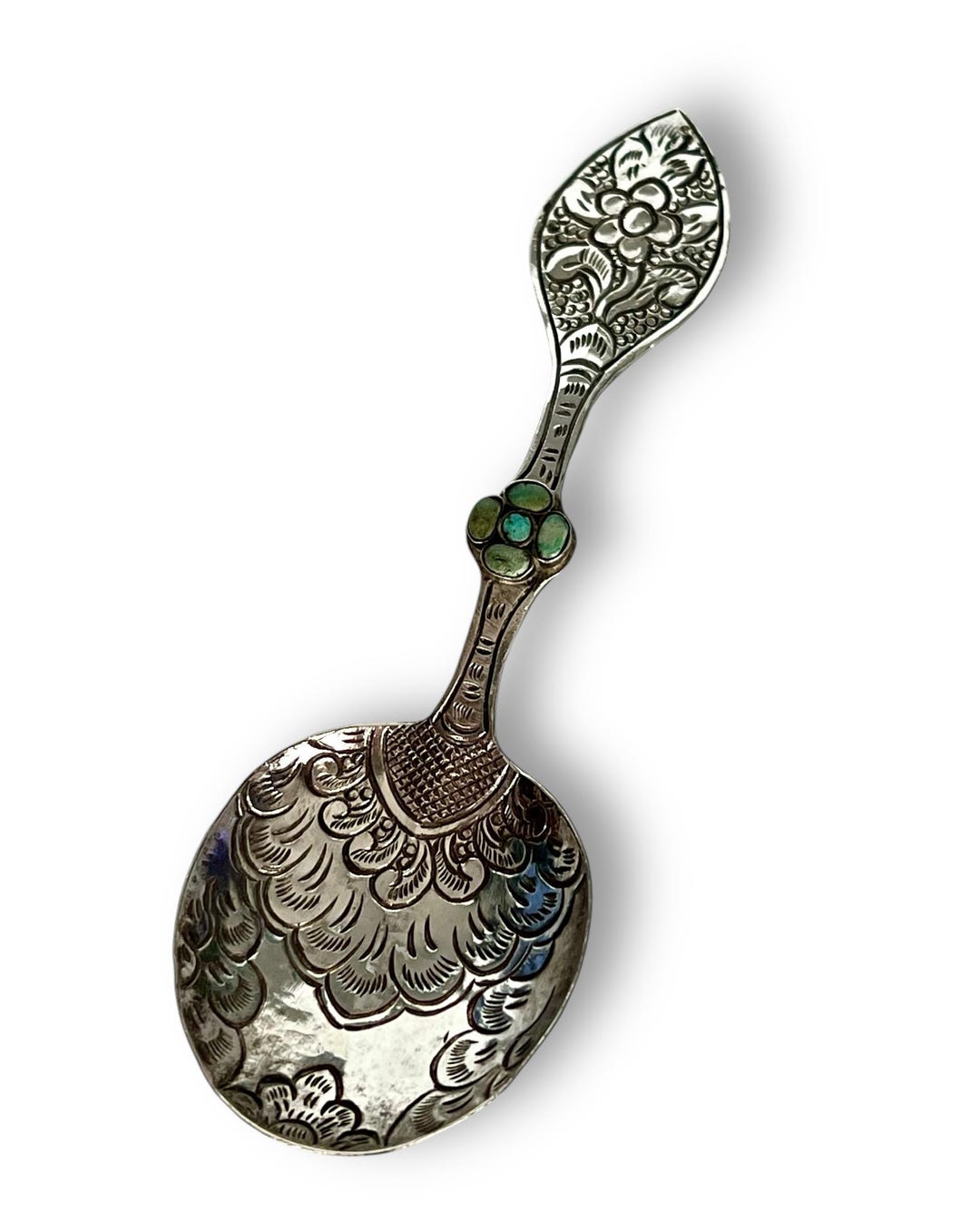 Antique Medicinal Spoon Made in Silver From Tibet - Etsy