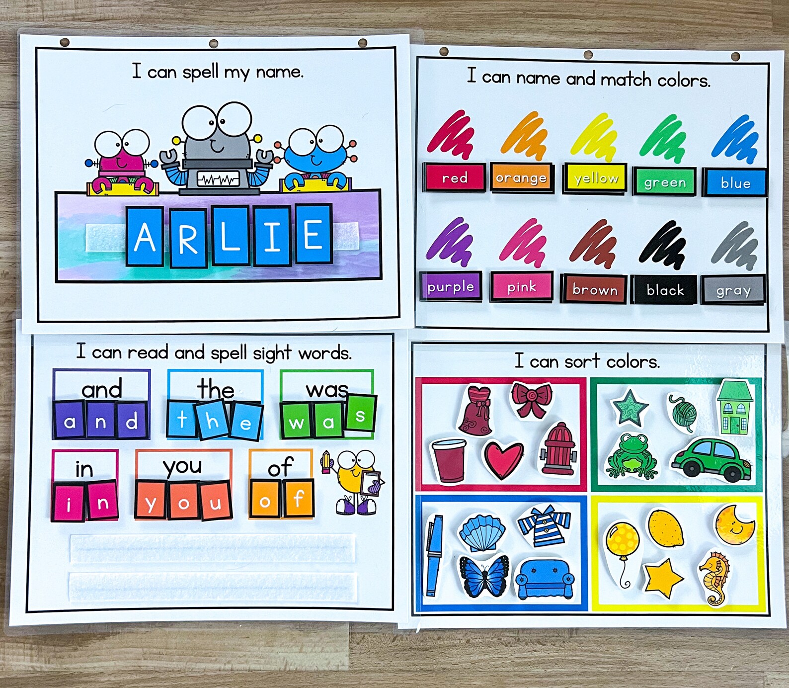 PRINTABLE Learning Binder, Digital Toddler Busy Binder, Preschool ...